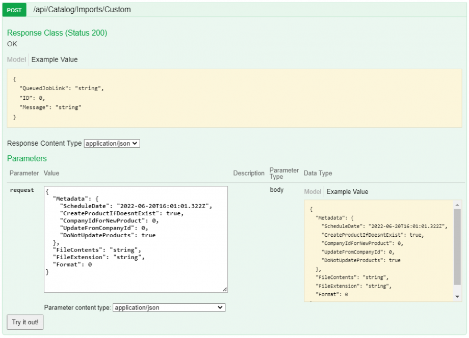 Import Catalog Info - Sellercloud API Docs