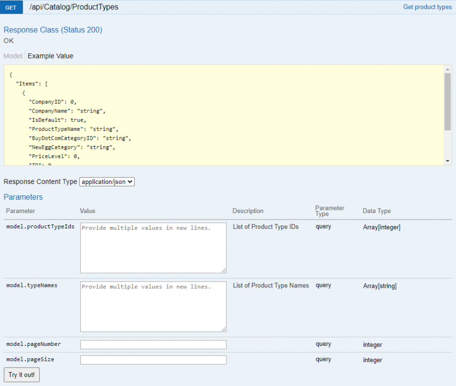 Get Product Types - Sellercloud API Docs