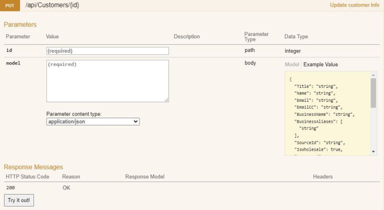 Update Customer - Sellercloud API Docs