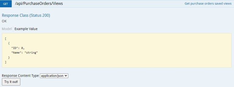 Get PO Saved Views - Sellercloud API Docs