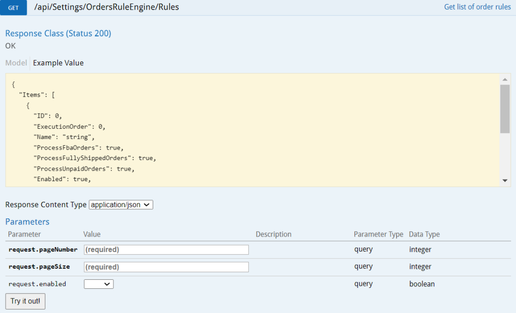 Get Order Rules Details - Sellercloud API Docs